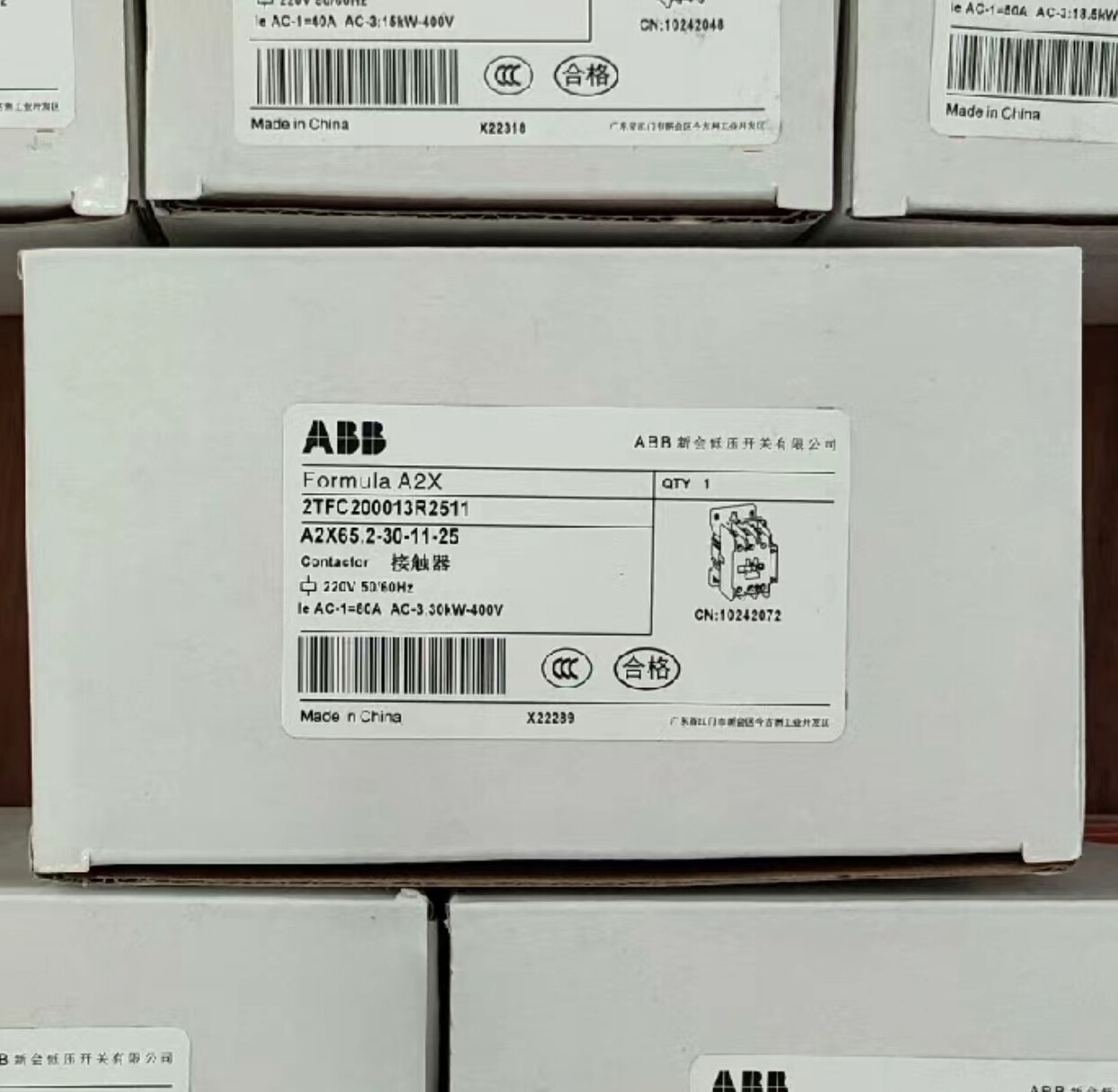 1pc ABB A2X65.2-30-11-25 Contactor 220V50/60Hz 2TFC200013R2511 | eBay