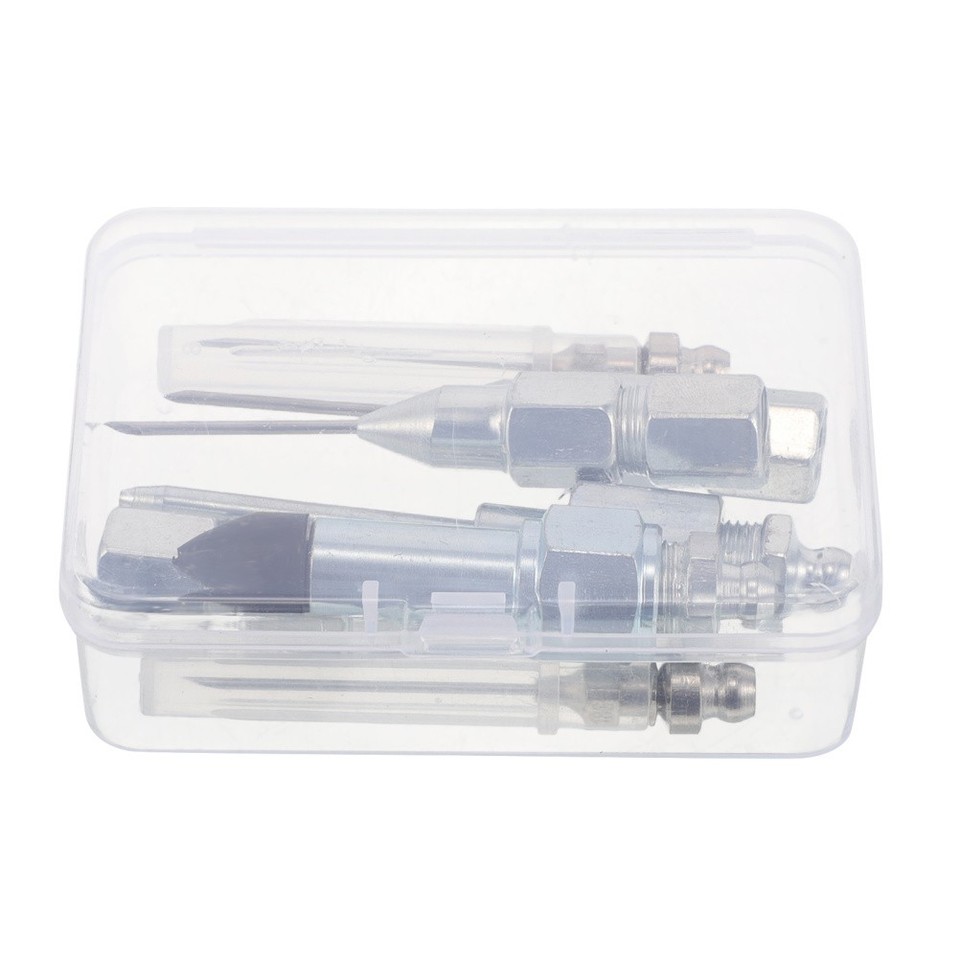 7 PCS Butter Needle Set Grease Gun Lubrication Accessories Adapter ...