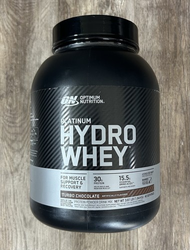 Optimum Nutrition Platinum Hydro Whey Protein Powder, Turbo Chocolate ...