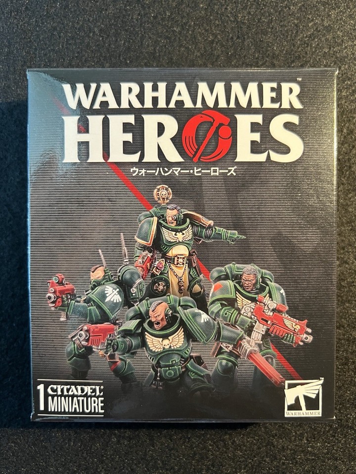 Warhammer Heroes Series 6 Dark Angels Reiver Lieutenant Variel NiB 40k ...