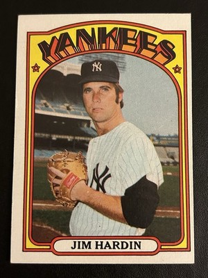 1972 Topps - Jim Hardin #287 | eBay