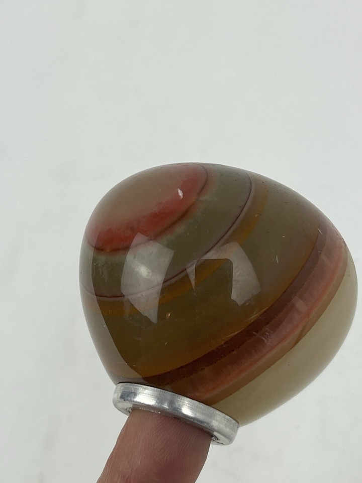 Vintage Gear Shift Knob Swirl Glass Marble Slag Agate Custom Accessory ...