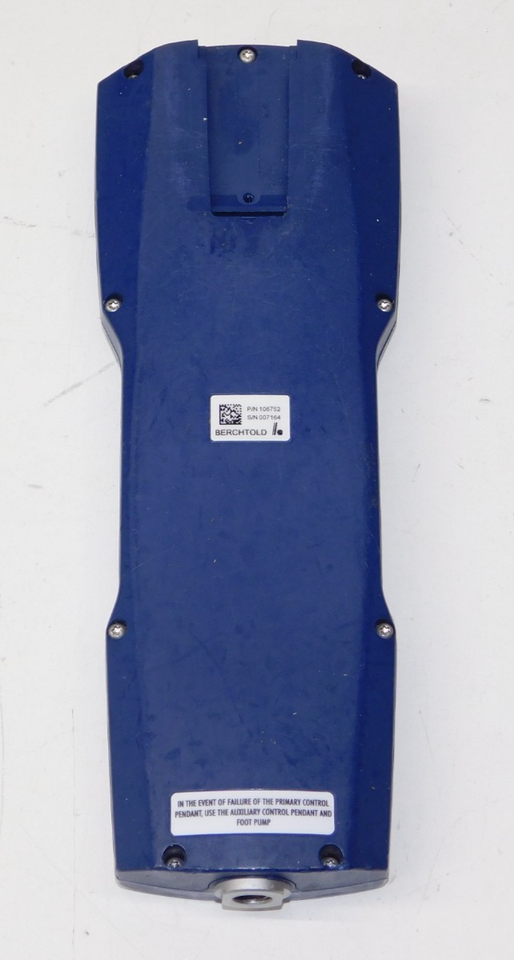 Stryker Berchtold Operon 106752 D820 D830 D850 Aux Hand Remote Control ...