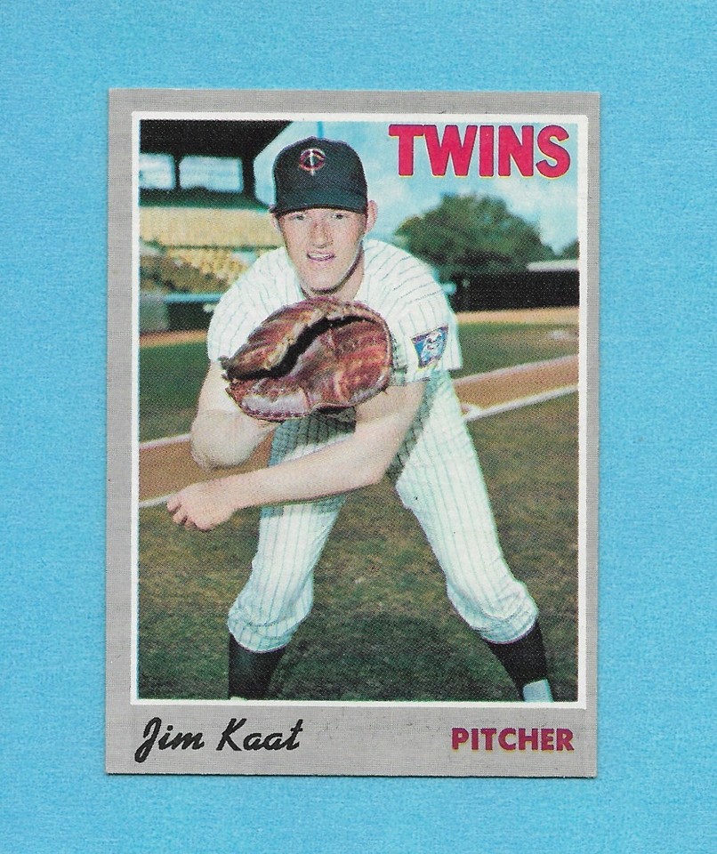 1960 Topps #136 Jim Kaat HOF ROOKIE card & 1961-up You Pick Any updated ...