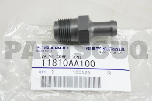 11810AA100 Genuine Subaru VALVE COMPL-CONT 11810-AA100 | eBay