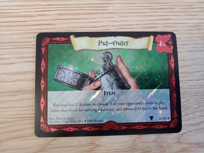 Put-Outer - 22/80 Quidditch Cup Set - Holographic Harry Potter Card ...