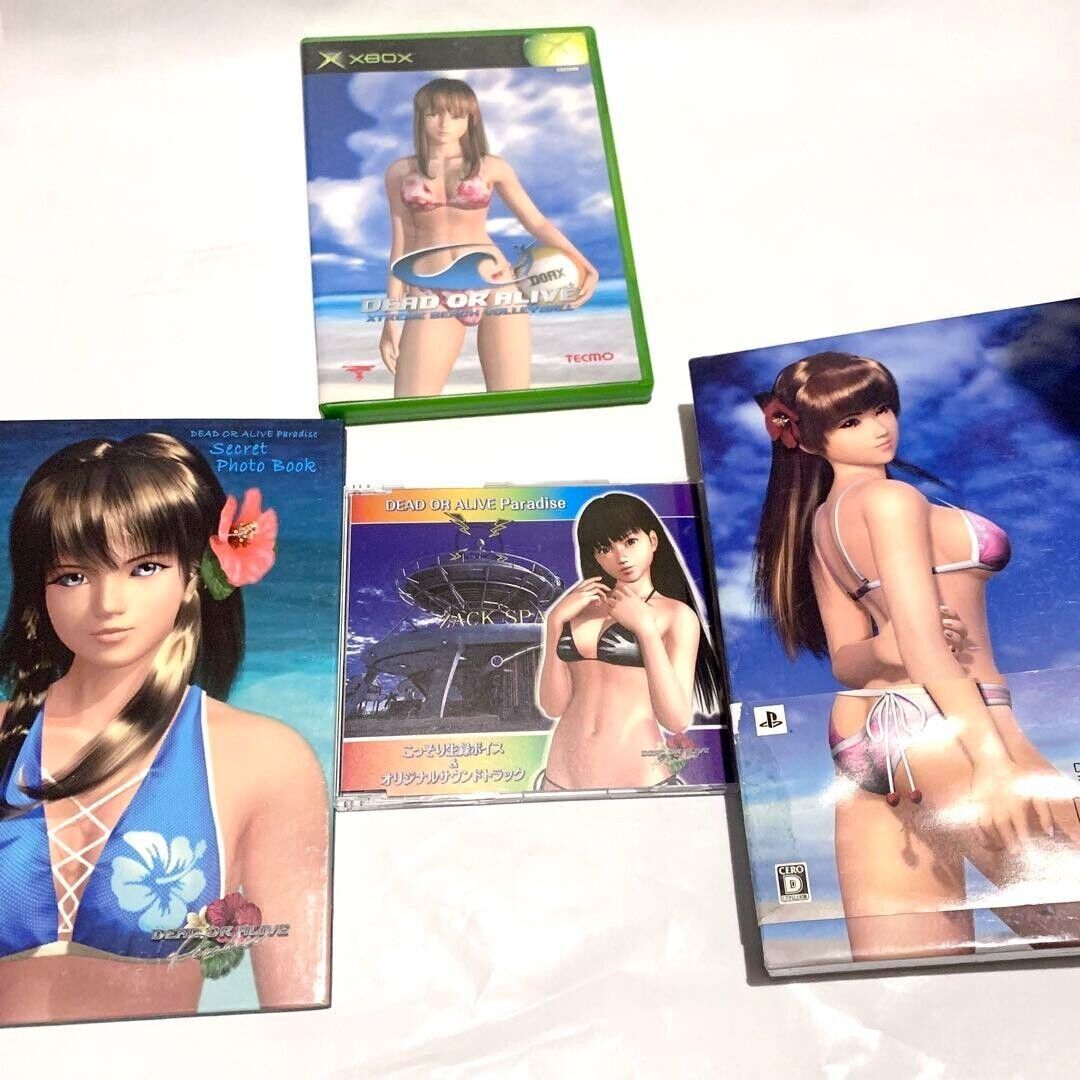 X BOX DEAD OR ALIVE PARADISE Box Photobook Video game software CD set Japan USED | eBay