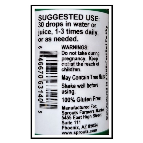 Sprouts Parasite Cleanse, 462 mg, 1 oz | eBay