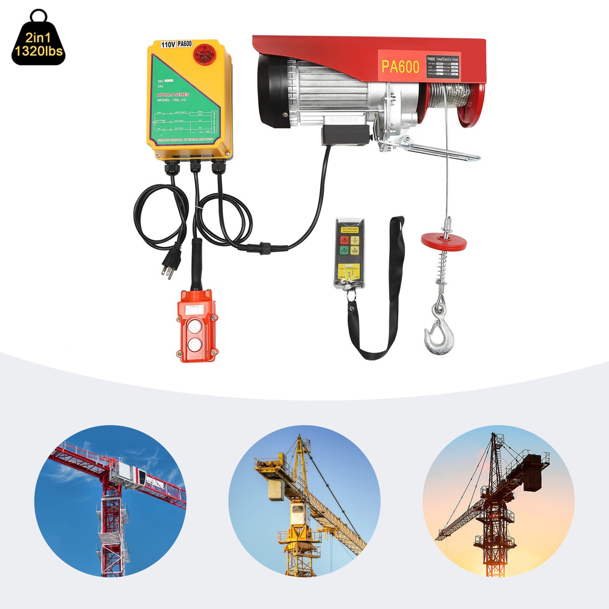 Small Cable Hoist For Garage Electric Garage Hoist