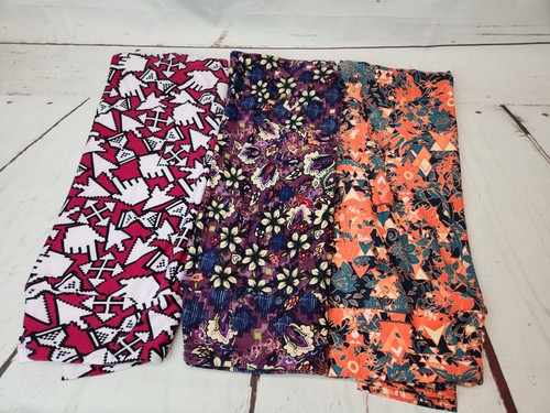 LulaRoe OS Leggings Flowers, Computer Cursers, and Geometric Designs | eBay