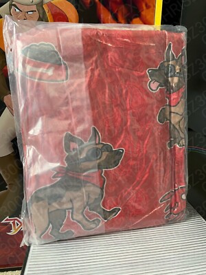 Fallout 4 76 New Vegas Dogmeat Plush Throw Blanket Red Rocket Sherpa ...