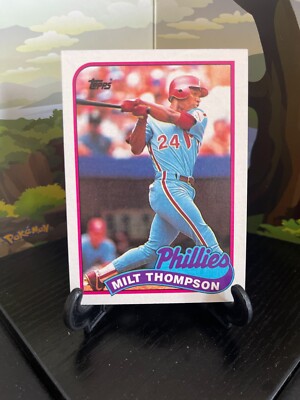 1989 Topps Milt Thompson #128 Baseball Card | eBay