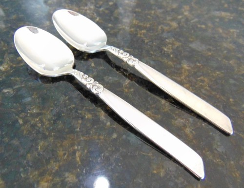 Oneida SOUTH SEAS Demitasse Spoon Lot of 2 Spoons Community Silverplate ...