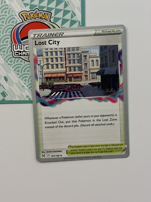 Lost City 161/196 2023 Pokemon World Championships Variant Lost Origin ...