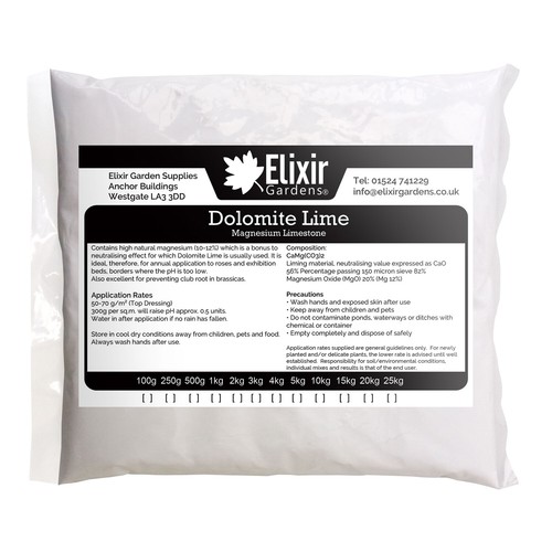 Dolomite Lime Magnesium Limestone 500g - 25kg Bags | Soil Improver ...