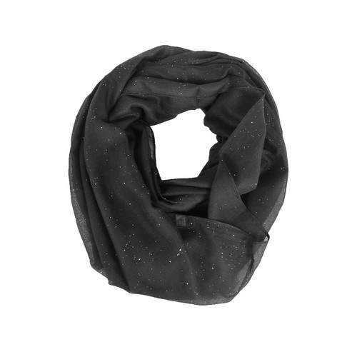 Solid Color Light Weight Thin Infinity Scarf Gold Glitter Circle Loop ...