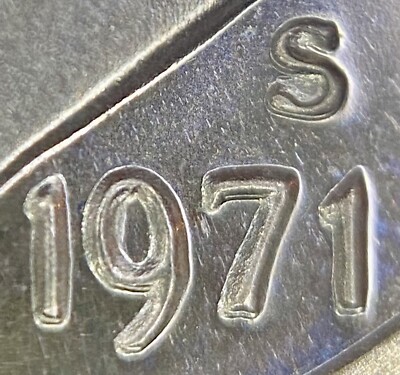Stunning UNC 1971-S Proof Dime, DDO-001 Rare Mint Error Gorgeous ...