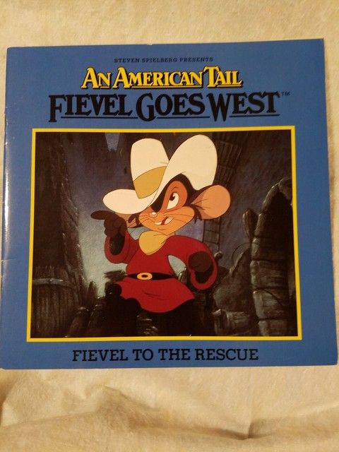 Vintage an American Tail Fievel Goes West Book From 1991 for sale ...