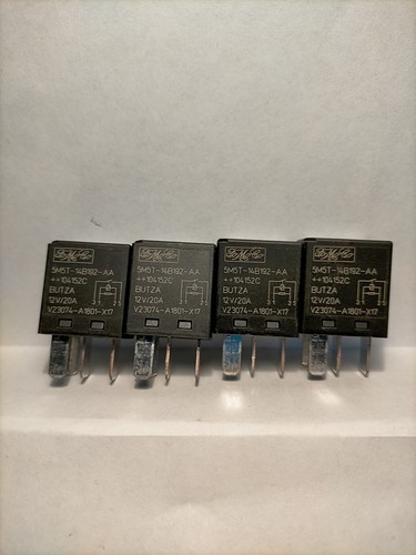 4x Ford FoMoCo Jaguar Land Rover Relay 5M5T-14B192-AA V23074-A1801-X17 ...