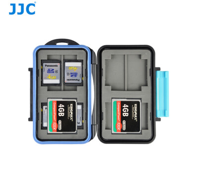 Water-resistant Memory Card Case Storage Holder fit 4x CF +8x SD SDHC ...