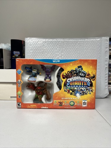 BRAND NEW: Nintendo Wii U Skylanders Giants Starter Pack Jet-Vac Cynder ...