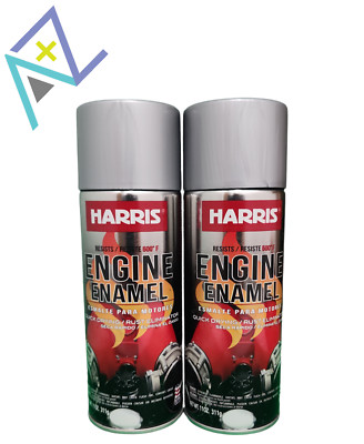 High Aluminum Harris Heat Resistant Engine Enamel Motor Spray Paint (2 ...