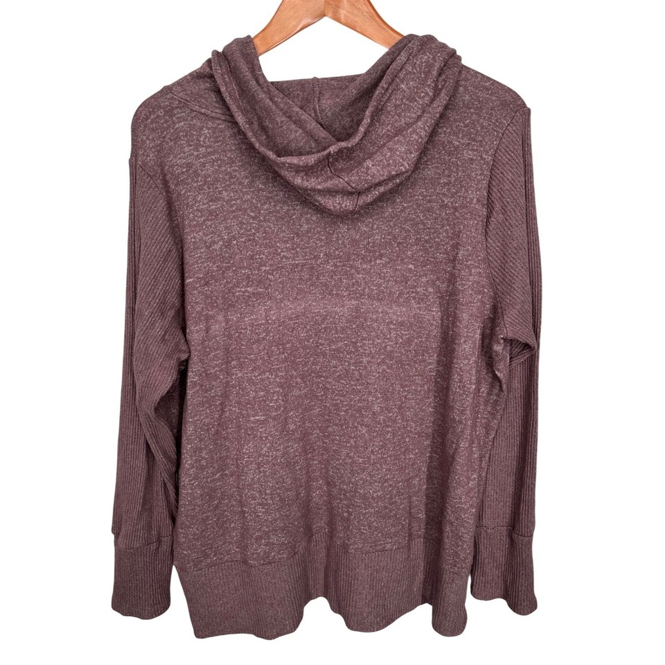 Xersion Women's Hooded Pullover Sweater Mauve Color Size XL | eBay