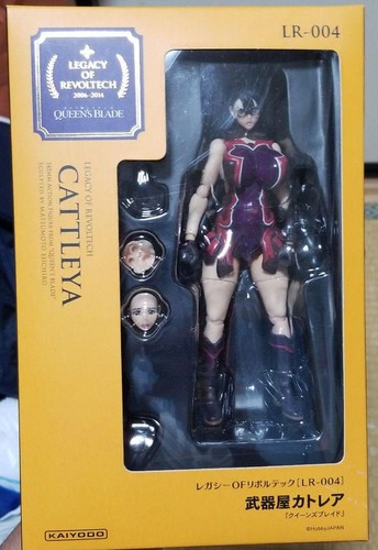 Queens Blade LR-004 Cattleya Figure Legacy of Revoltech Kaiyodo Action Toy 145mm | eBay