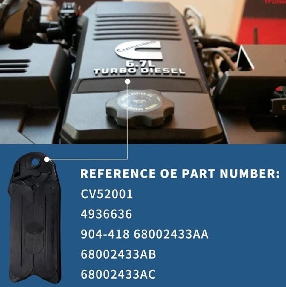 New GENUINE Cummins Crankcase CCV Filter For 2007-2020 Dodge Ram 6.7L ...