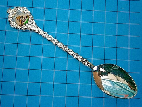 SB43*) Vintage enamel Guildford Cathedral Surrey Souvenir Collectors ...