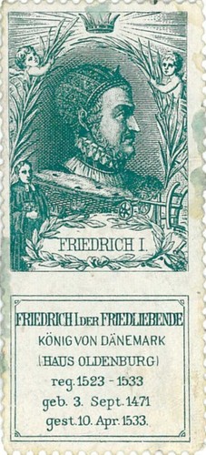 Portrait of Frederick I of Denmark | eBay