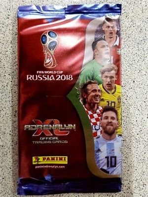 2018 FIFA RUSSIA World Cup ADRENALYN XL PANINI Trading Card Single Pack ...