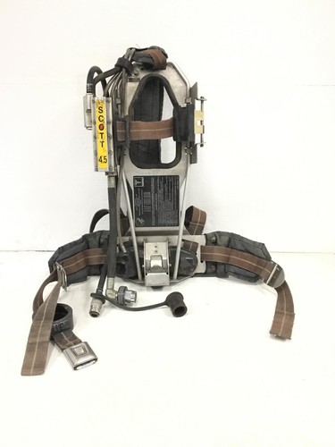 Scott 4.5 804415-01 Back-Pak, Air Pack Harness w/Pressure Reducer, Module, WORKS | eBay