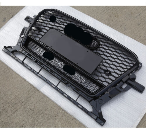 Black Honeycomb Grill Front Bumper Grille For Audi Q5 SQ5 2013-2018 ...