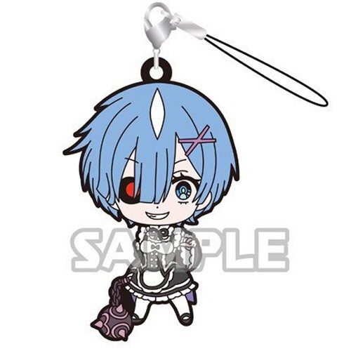 Re:Zero Rem Demon Form Rubber Gashapon Phone Strap | eBay