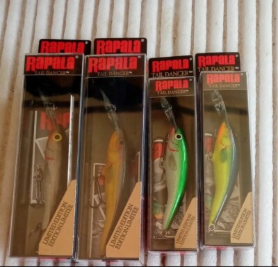 4 set RaPaLa/Tail Dancer TD-9.TD-7 limited Edition Old Lure Ship From ...