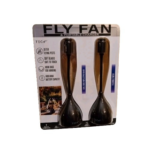 Tech2 Fly Fan & Portable Charger, 2-Pack | eBay