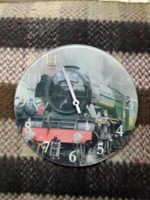 steam rain clock flying scotsman | eBay