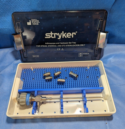 Stryker Ideal Eyes 70 degree / 4 mm Arthroscope and Hardware Set (502-904-070) | eBay