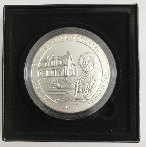 2017 ATB 5 oz Silver Frederick Douglas America The Beautiful Washington ...