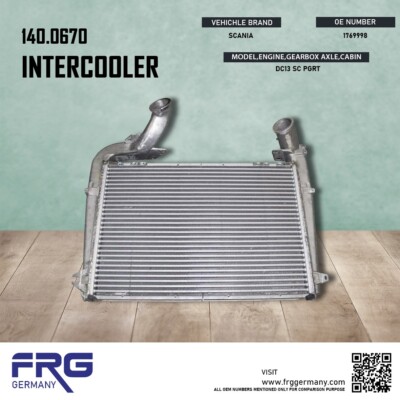INTERCOOLER CHARGER SCANIA 1817893 | eBay
