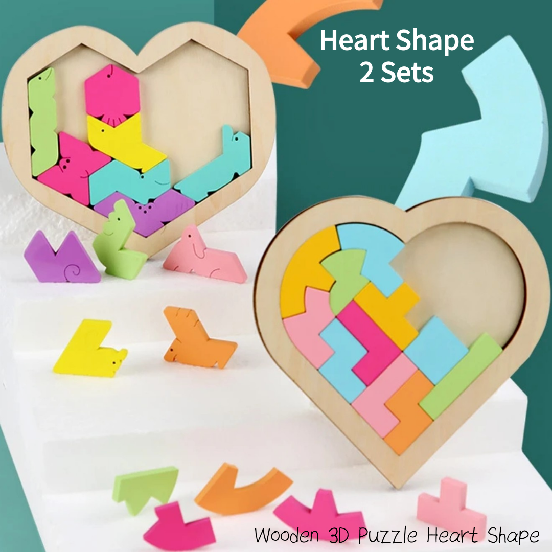 Heart Puzzle Game Glowing Heart Puzzle By Syed Hussain