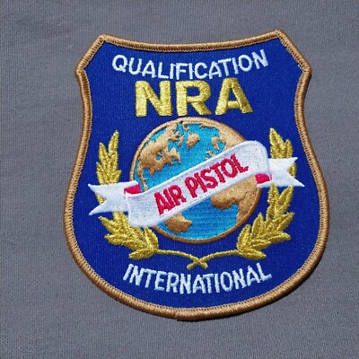 NRA National Rifle Assoc. Air Pistol Qualification International 4 3/4 ...