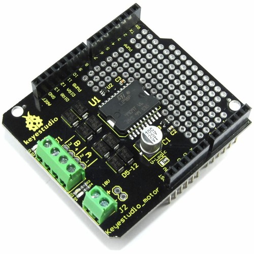 Keyestudio L298P Motor Driver Shield for Arduino UNO KS0007 Flux ...