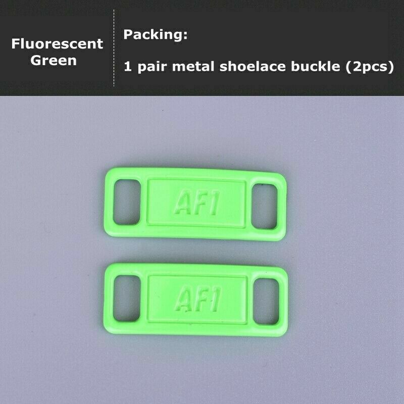 AF1 Replacement Lace Locks Metal Custom Sneaker Tags Badge Air Force ...