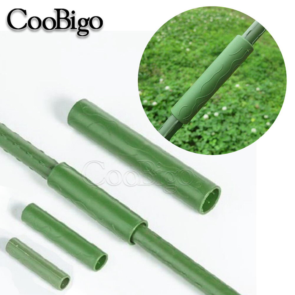5pcs Plant Trellis Connector Pipe Garden Stake Fixer Joint Fastener ...