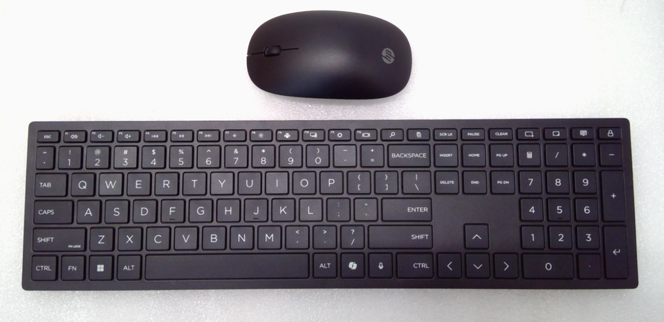 NEW HP 710 HP Wireless Slim Keyboard and Mouse Combo HSA-P001D | eBay