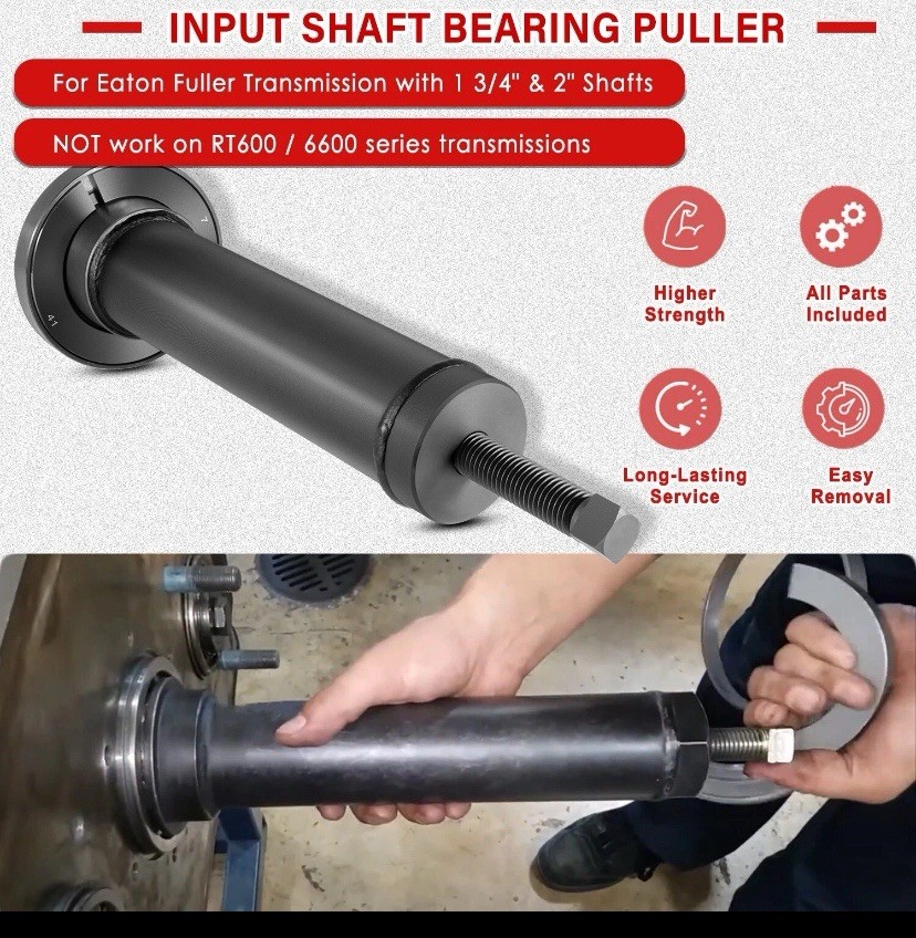 Input Shaft Bearing Puller Tool for 1 3/4″ 2″ Shafts Eaton Fuller ...