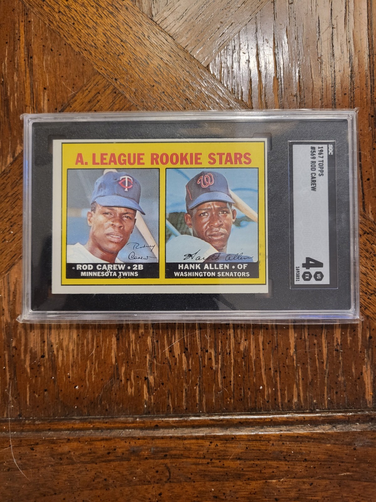 1967 Rod Carew, Hank Allen- Rookie Card #569, Sgc 4 VG-EX | eBay