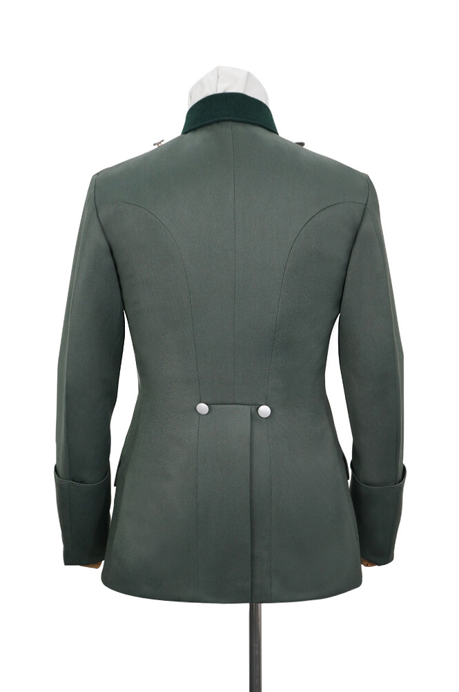 WW2 German Heer M28 Officer artillery Gabardine piped service tunic I ...